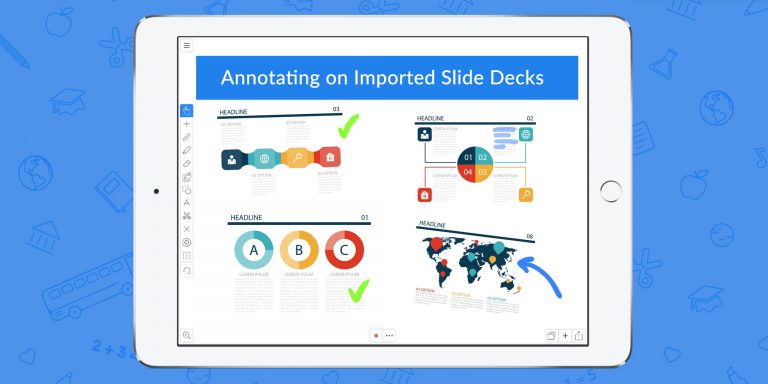Annotating on Imported Slide Decks | Explain Everything