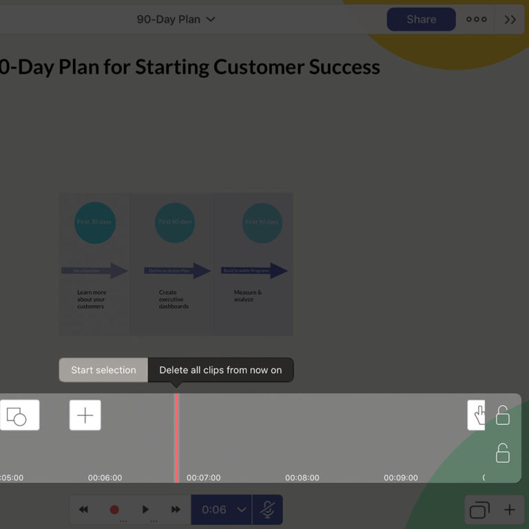Delete and Compact Your Timeline | Explain Everything