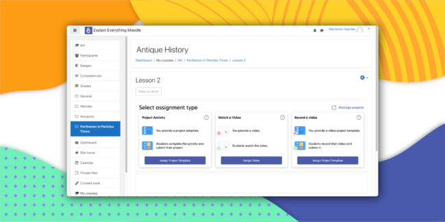 Whiteboard assignments with Moodle LMS | Explain Everything