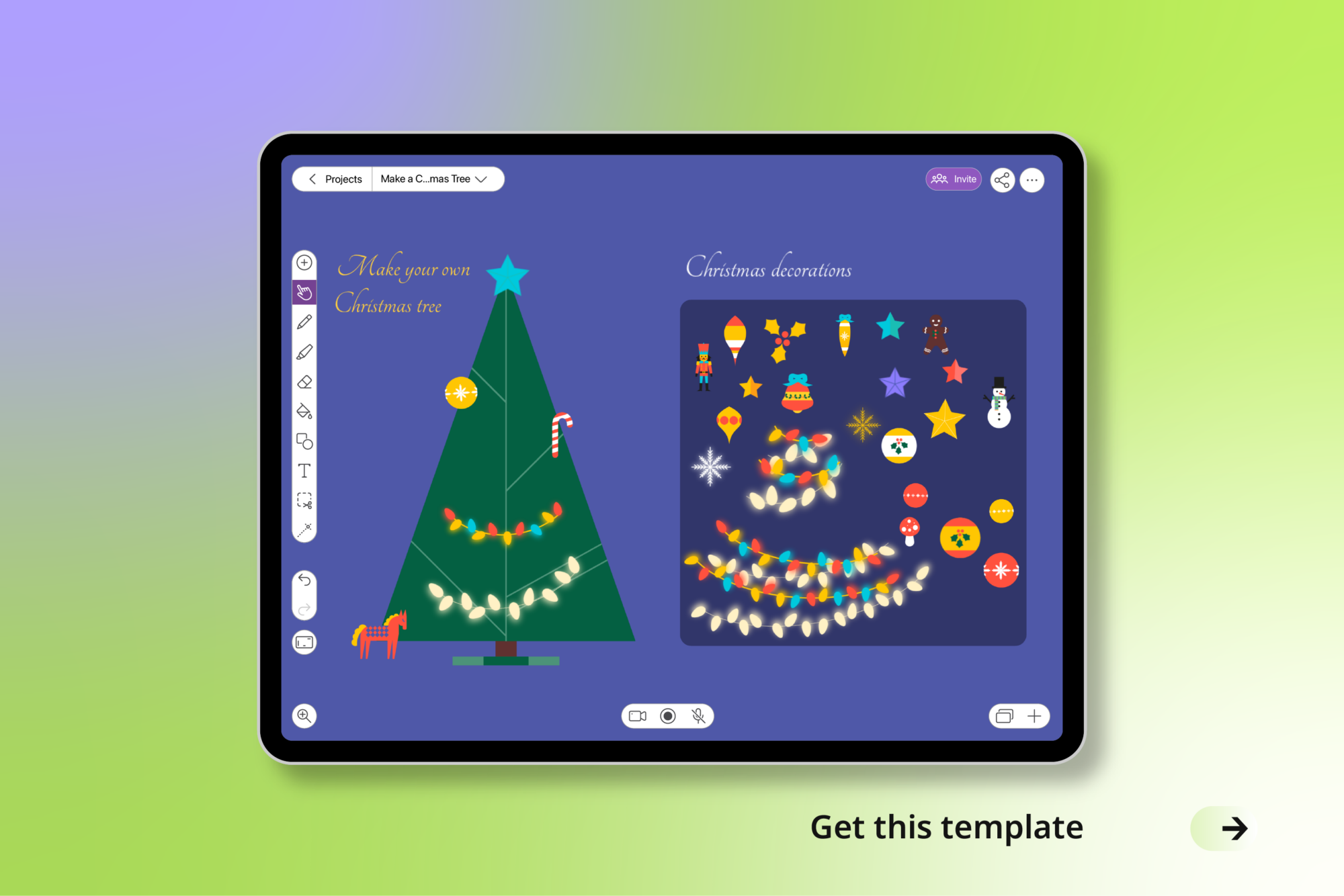 Free templates for teachers, holiday edition | Explain Everything