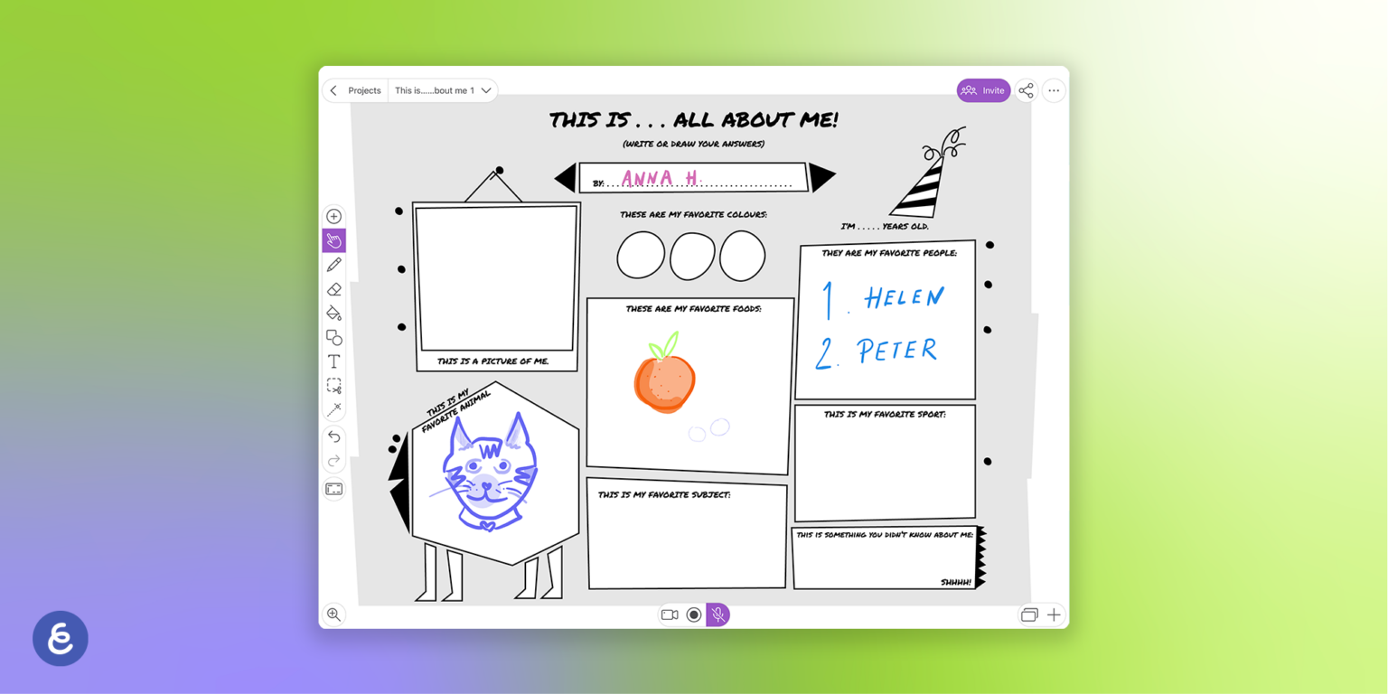 How To Use Meet the Teacher Templates | Explain Everything
